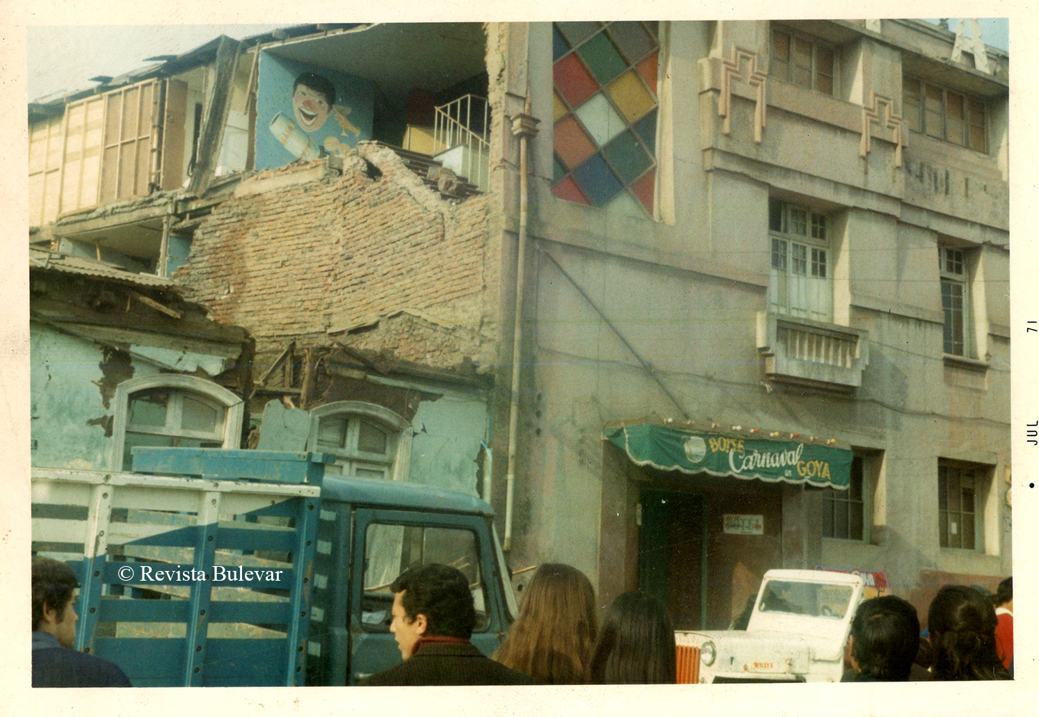 Terremoto de 1971 - Revista Bulevar